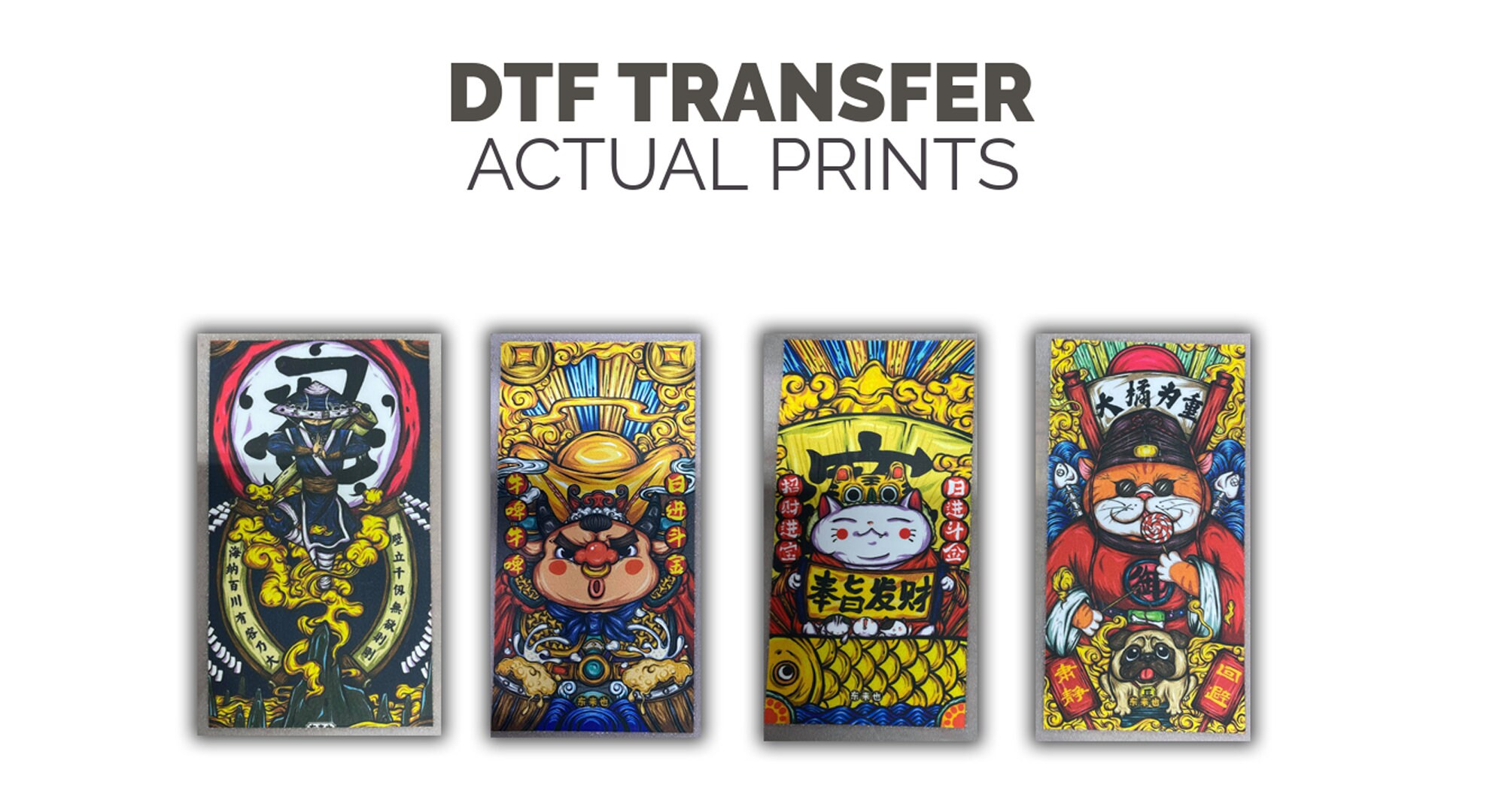 DTF Transfer Custom DTF Transfer Ready to Press Full - Etsy