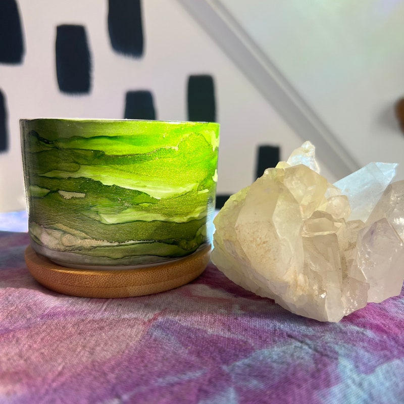 Hand Painted Ink Pot - Etsy