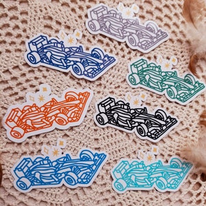 Race Car Sticker, F1 Sticker, Racing Sticker, Decals, F1 Car Sticker ...