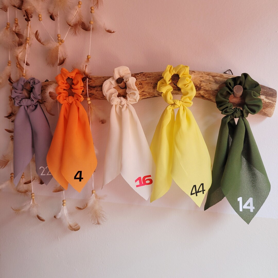 Formula One Scrunchie, Scarf Scrunchie, Gifts for Her, Driver Scrunchie ...