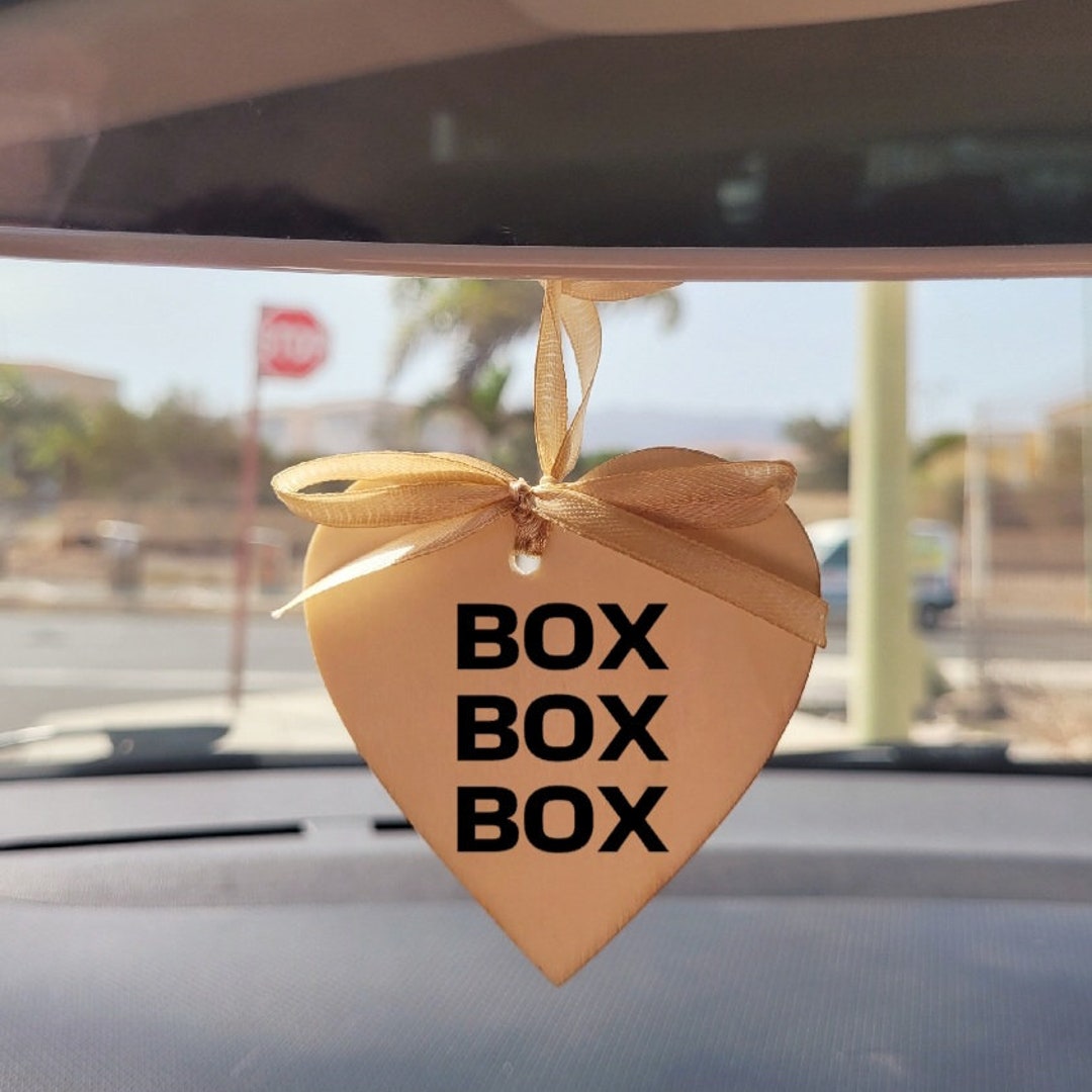 Box Box Box F1 Car Air Freshener Car Freshie F1 Gift - Etsy