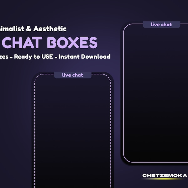 Transparent Chat Box Twitch - Etsy
