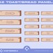 Bread Twitch Panels 32 Toast Panels Pastel, Aesthetic Instant Delivery ...