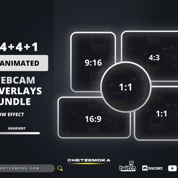 Circle Webcam Overlay - Etsy