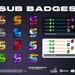 Letter S Sub Badges: 3D Twitch Cheer Emotes (set of 12) (PNG File) - Etsy