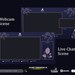 Floral Stream Overlay Pink & Navy Blue - Animated and Static Version ...
