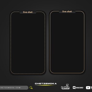 Twitch Chat Box Overlay | Minimal and Aesthetic Chat Box Stream | 2 ...