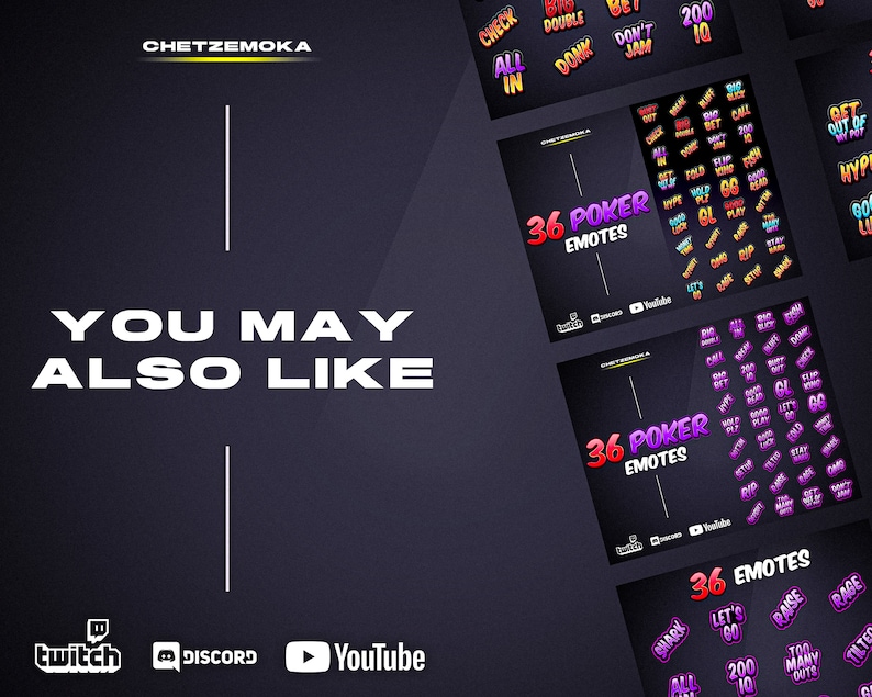 Twitch Green Poker Overlay Wersja Animowana I Statyczna 4 Sceny 2 ...