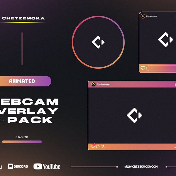 Circle Webcam Overlay - Etsy