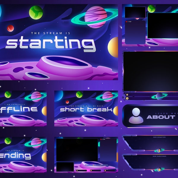 Space Overlay - Etsy