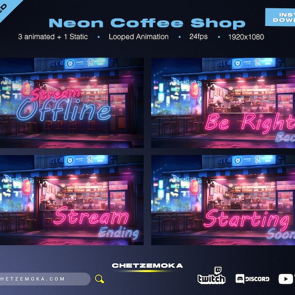 Coffee Stream Overlay - Etsy