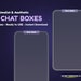 Twitch Chat Box Overlay Minimal and Aesthetic Chat Box Stream 2 Themes ...
