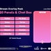 Stream Overlay Package Pink Webcam Overlay 20 Twitch Panels Stream ...