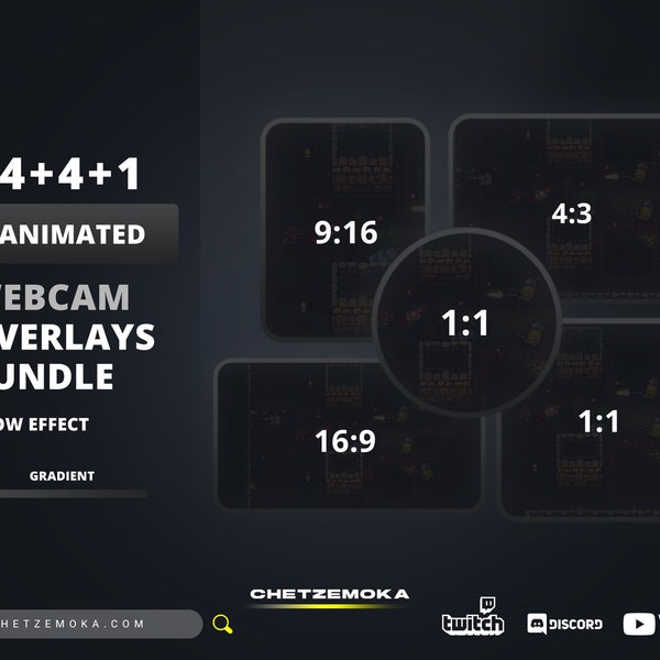 Circle Webcam Overlay - Etsy