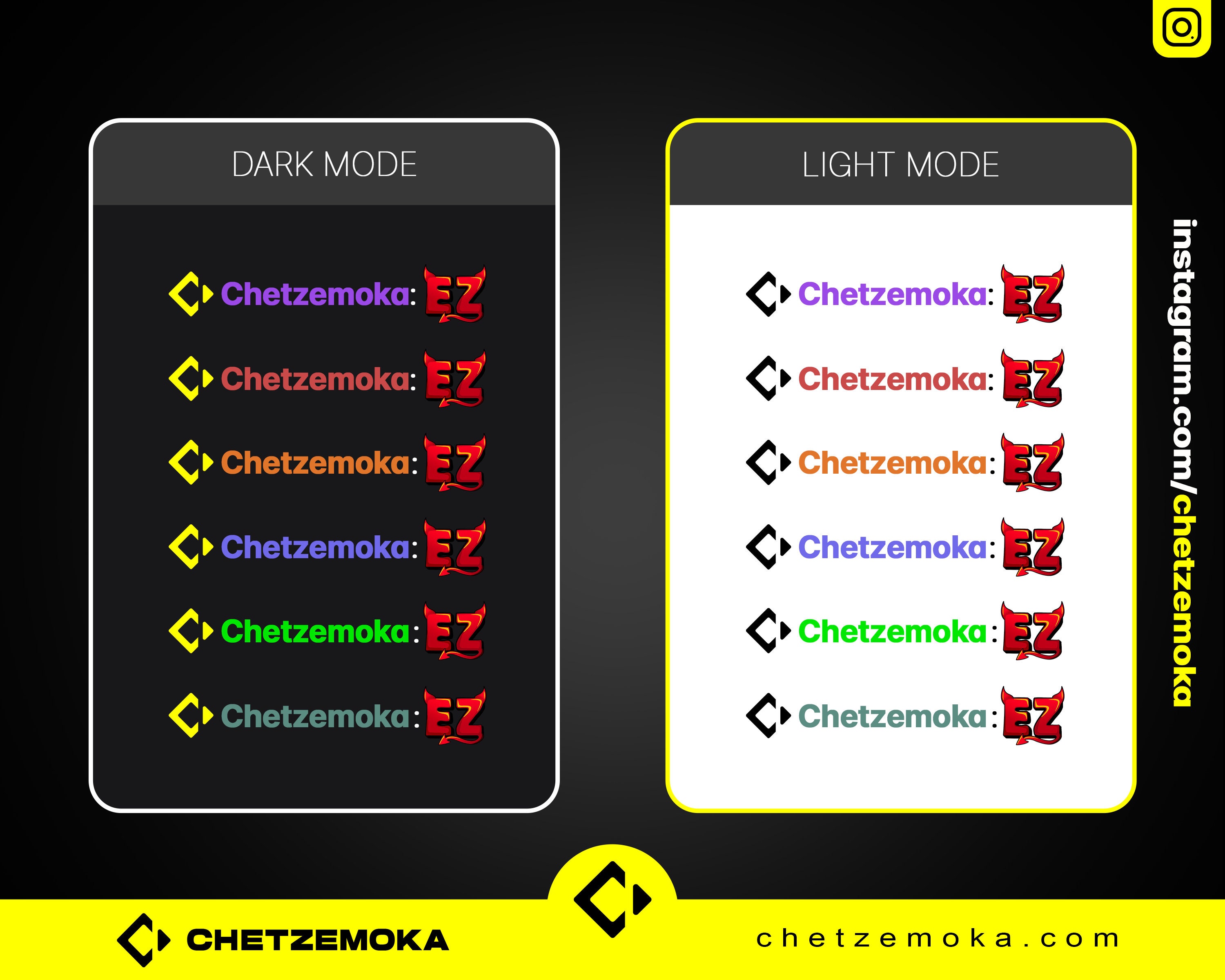 2 Devil Text Emotes EZ GG for Twitch Youtube Discord - Etsy