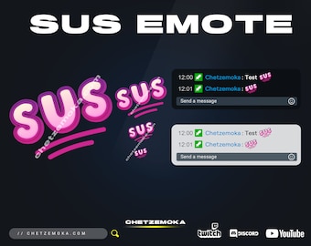 Sus Animated Emote - Etsy UK