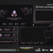 Musical Stream Overlay Dark Red Animated & Static Version - Etsy