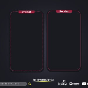 Twitch Chat Box Overlay | Minimal and Aesthetic Chat Box Stream | 2 ...