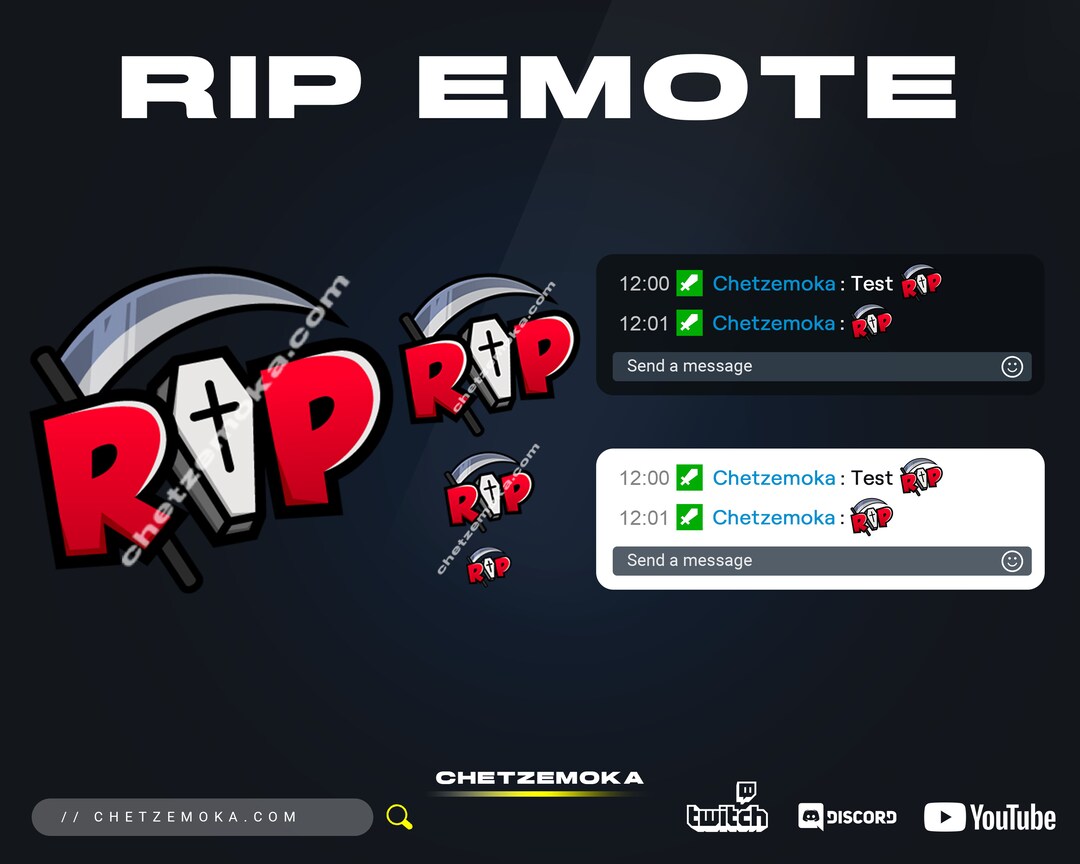 Devil RIP Twitch Emote - Twitch / Youtube / Discord | Instant Delivery ...