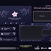 Floral Stream Overlay Pink & Navy Blue - Animated and Static Version ...