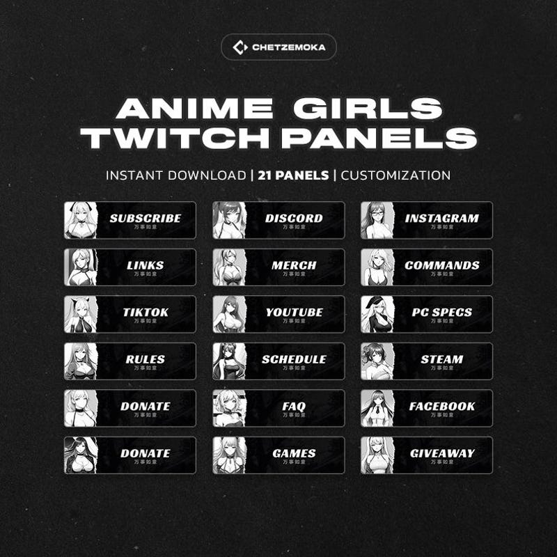 Manga Anime Panels - Etsy