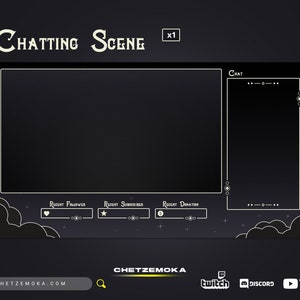 Celestial Stream Overlay Golden Sky - Animated & Static Version ...