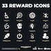 33x Twitch Reward Icon | Set of 33 Icons | Channel Points | White Color ...