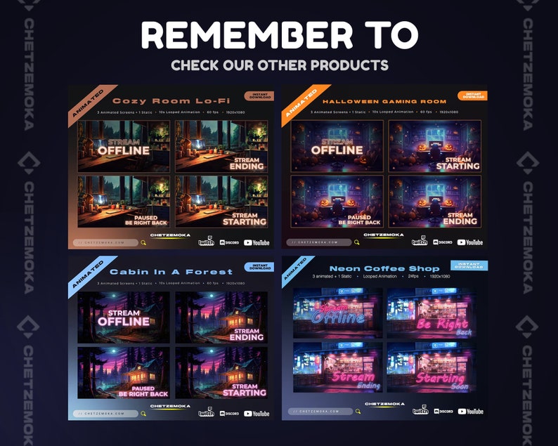 Japanese Mountains Stream Screens Stream Screens for Streamers Vtuber ...