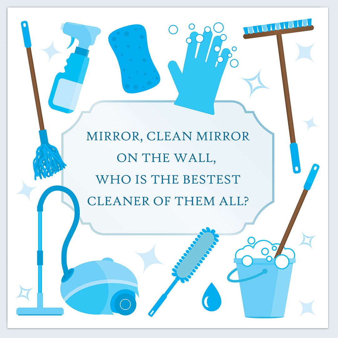 Happy Birthday Cleaner Card - Etsy UK