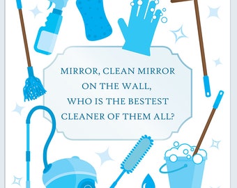 Personalised Birthday Card for a Cleaner Happy Birthday Cleaner Happy ...