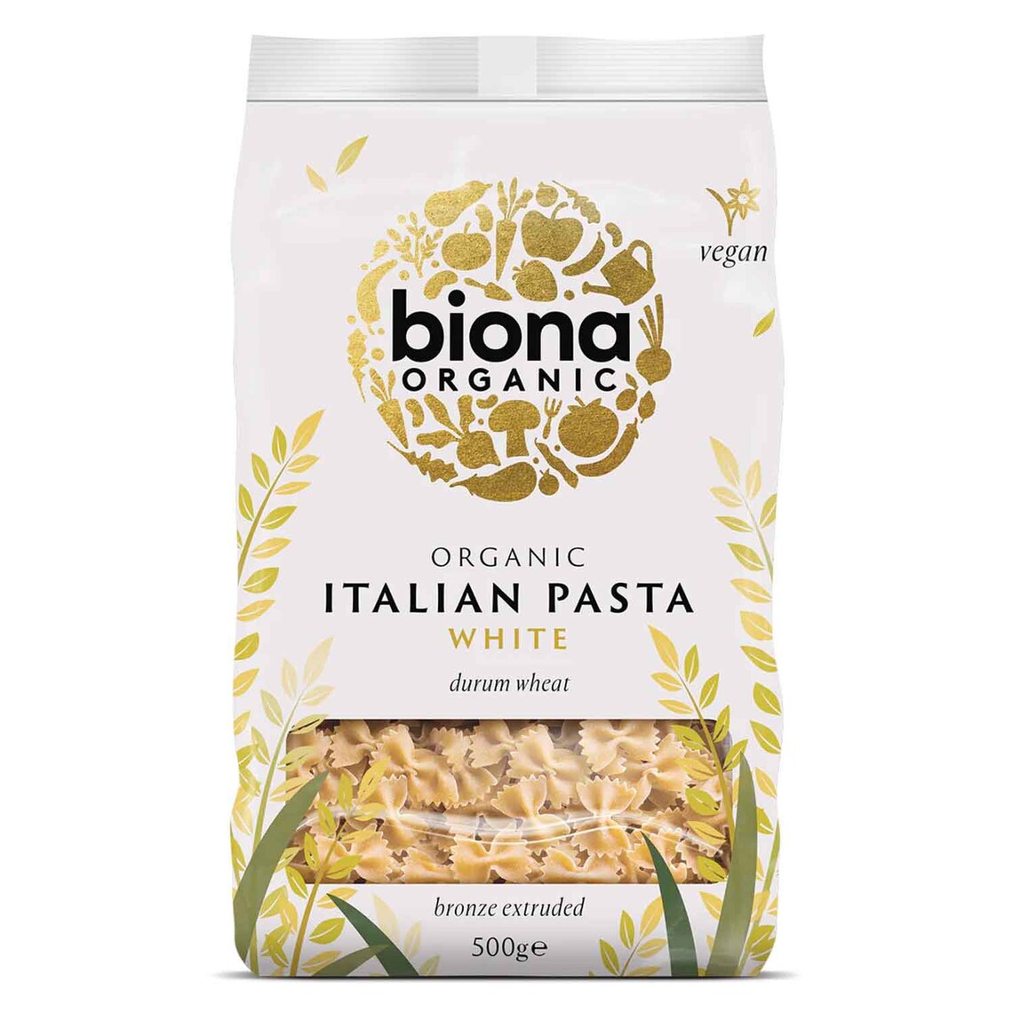 Biona Organic White Farfalle Pasta 500g - Etsy