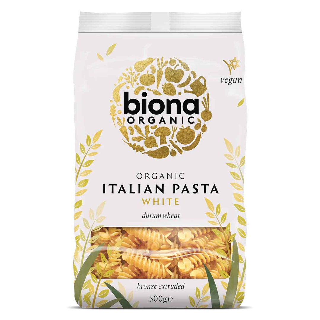 Biona Organic White Fusilli Pasta 500g - Etsy