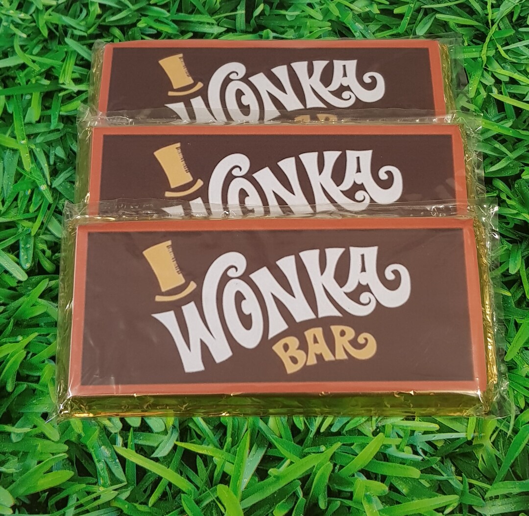 Willy Wonka Bar, 100g Milk Chocolate Bar, Belgian Chocolate, Charlie ... Willy Wonka Bar, 100g Milk Chocolate Bar, Belgian Chocolate, Charlie ...