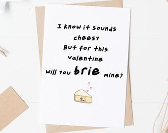 Cheesy Love Cards | Etsy