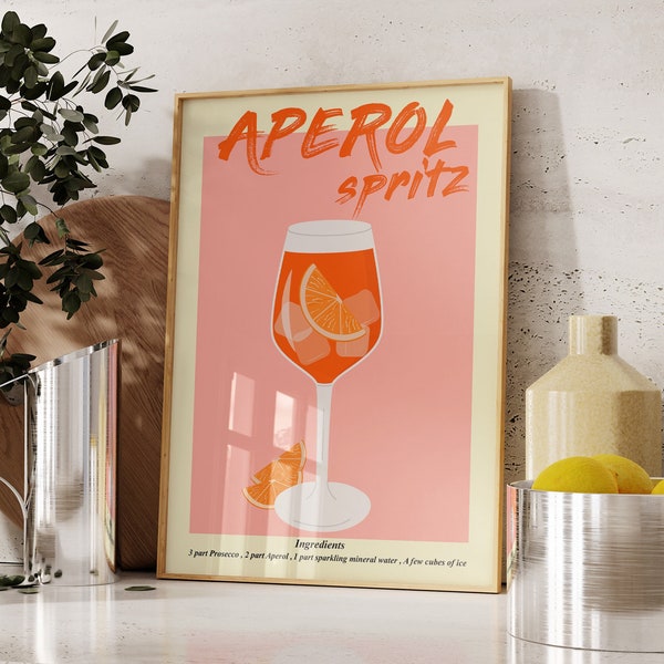 Vintage Aperol Poster - Etsy