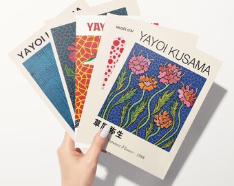 Yayoi Kusama Cards - Etsy