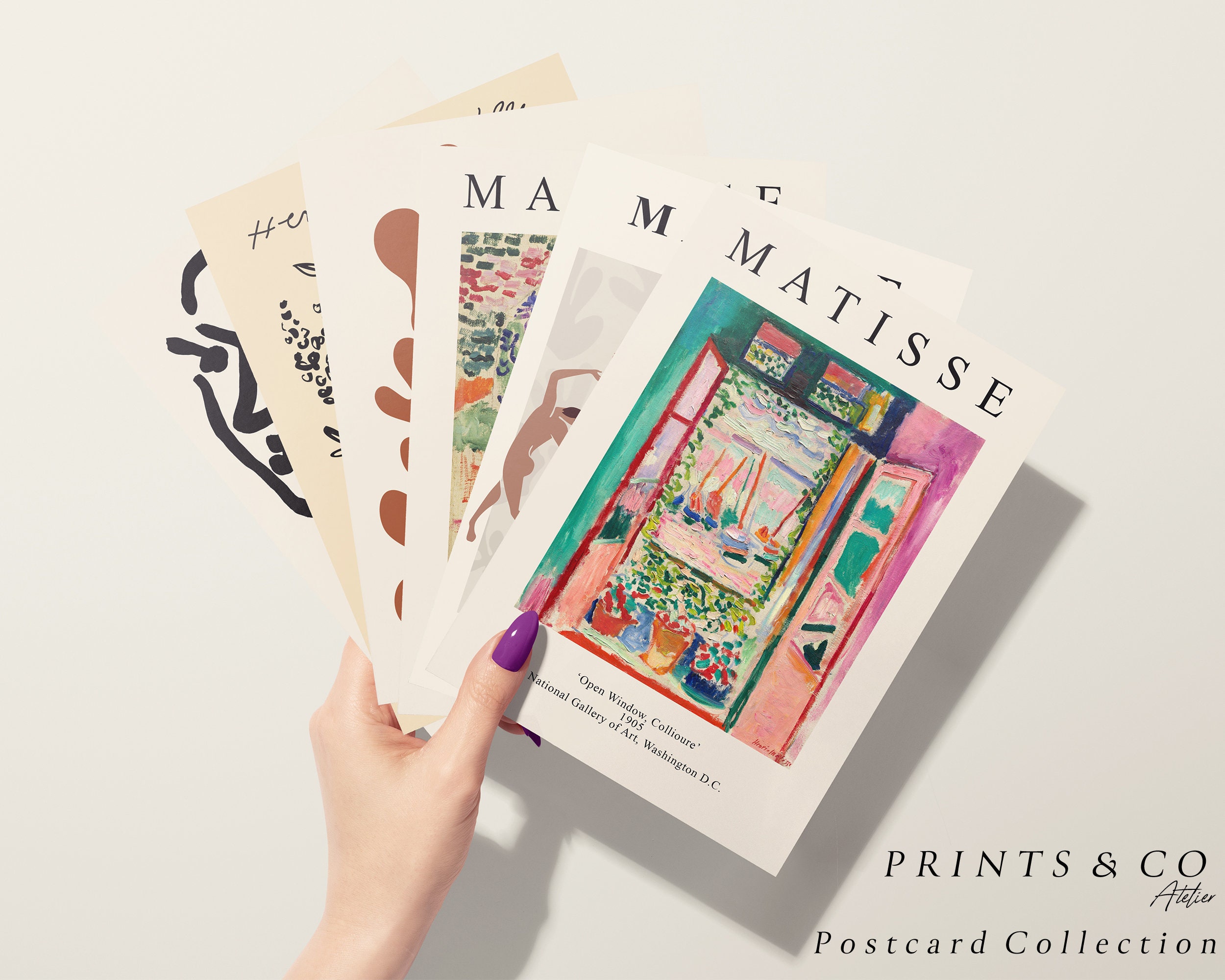 Henri Matisse Postcards Abstract Art Greeting Card Set Gifts - Etsy.de