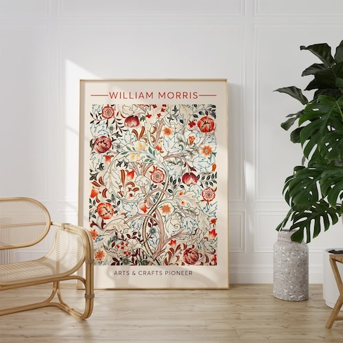 William Morris Poster William Morris Art Morris Exhibition - Etsy