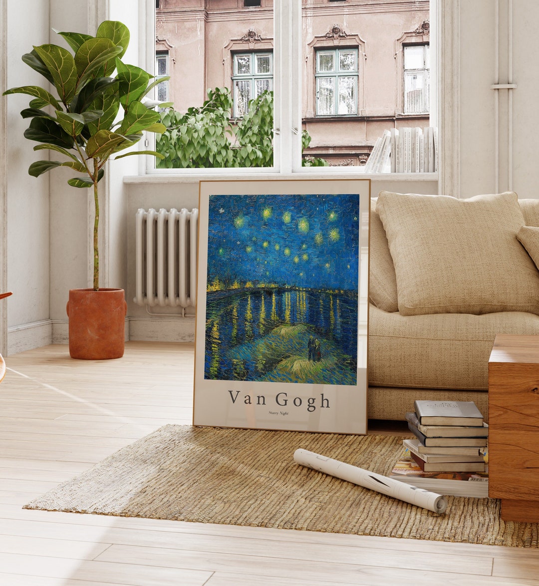 Van Gogh Poster Wall Art Van Gogh Gallery Wall Art Exhibition - Etsy