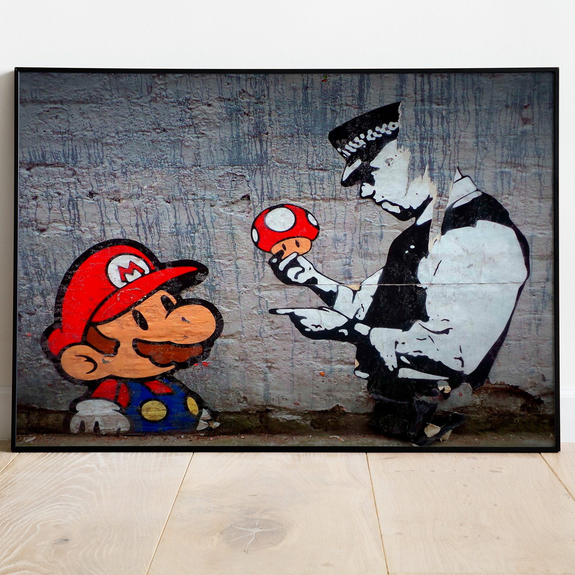 Banksy Mario Art Meaning at Elaine Hudson blog
