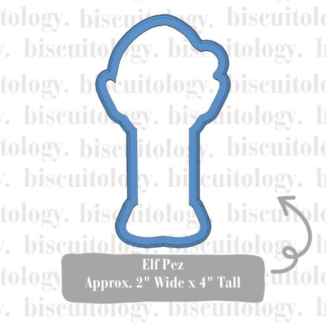 STL File for 3D Printing Elf Pez Cookie Cutters - Digital Download - Etsy