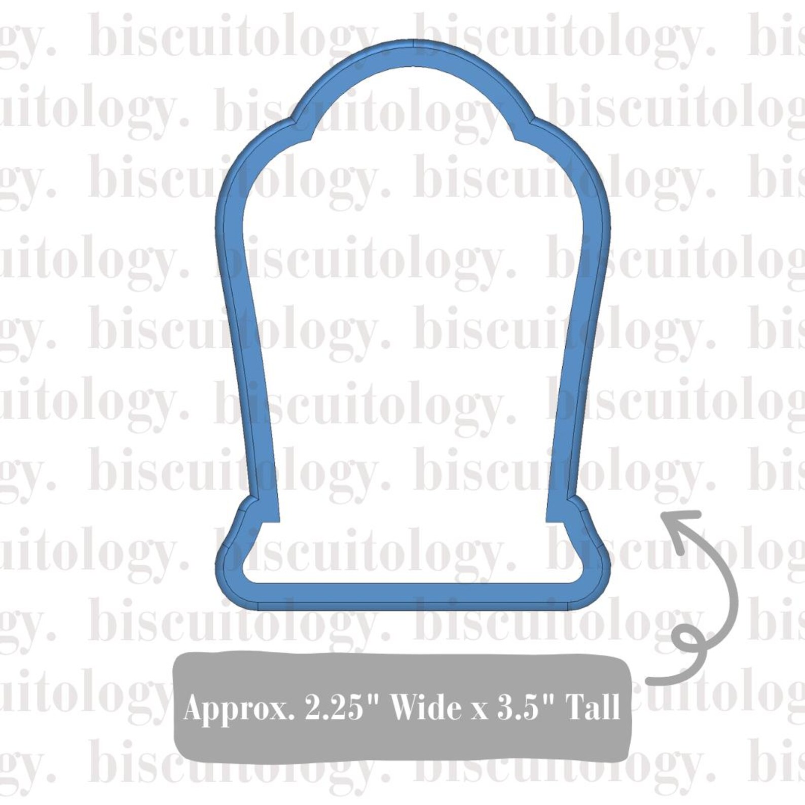 STL File for 3D Printing Here Lies Beetlejuice Headstone Cookie Cutter ...