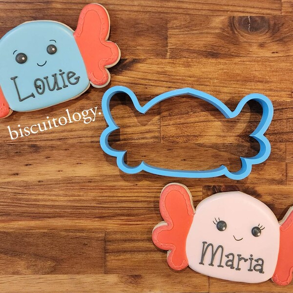 Axolotl Cookie - Etsy