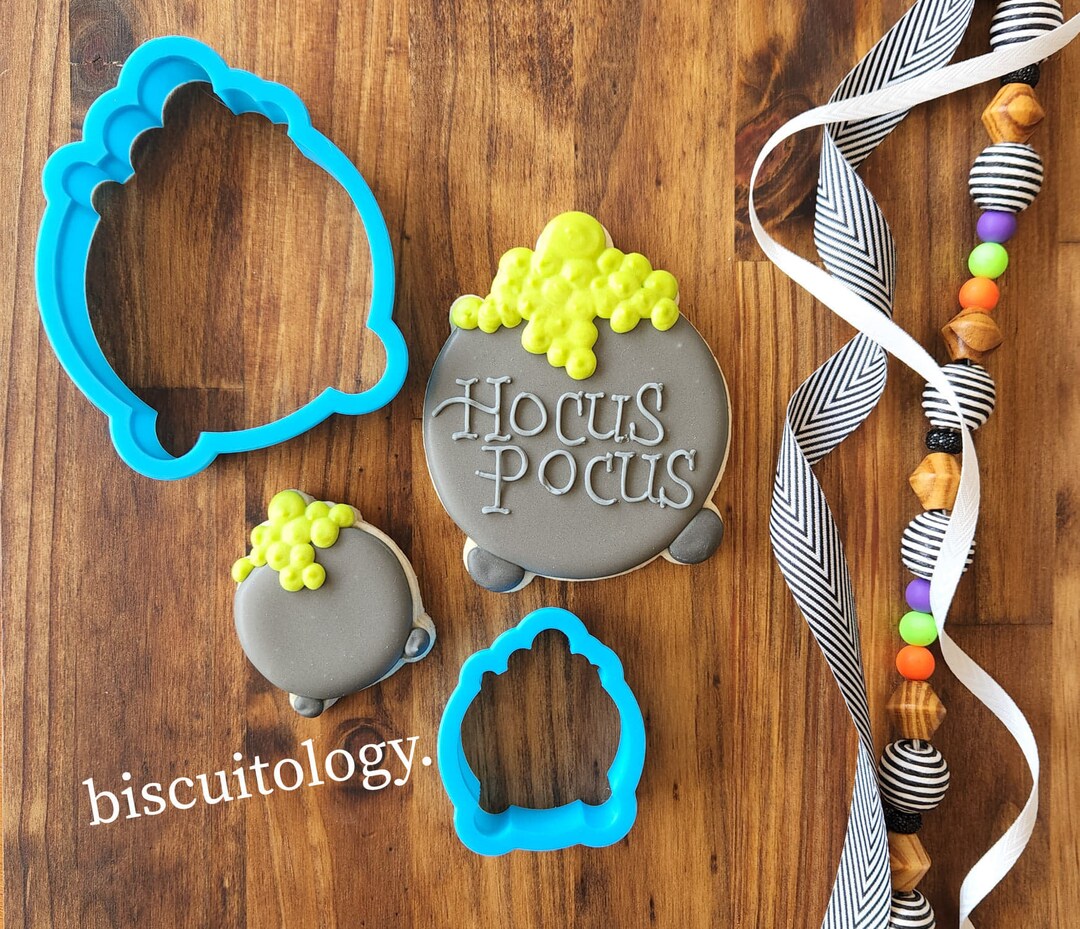 Witch Cauldron Cookie Cutter Halloween - Etsy