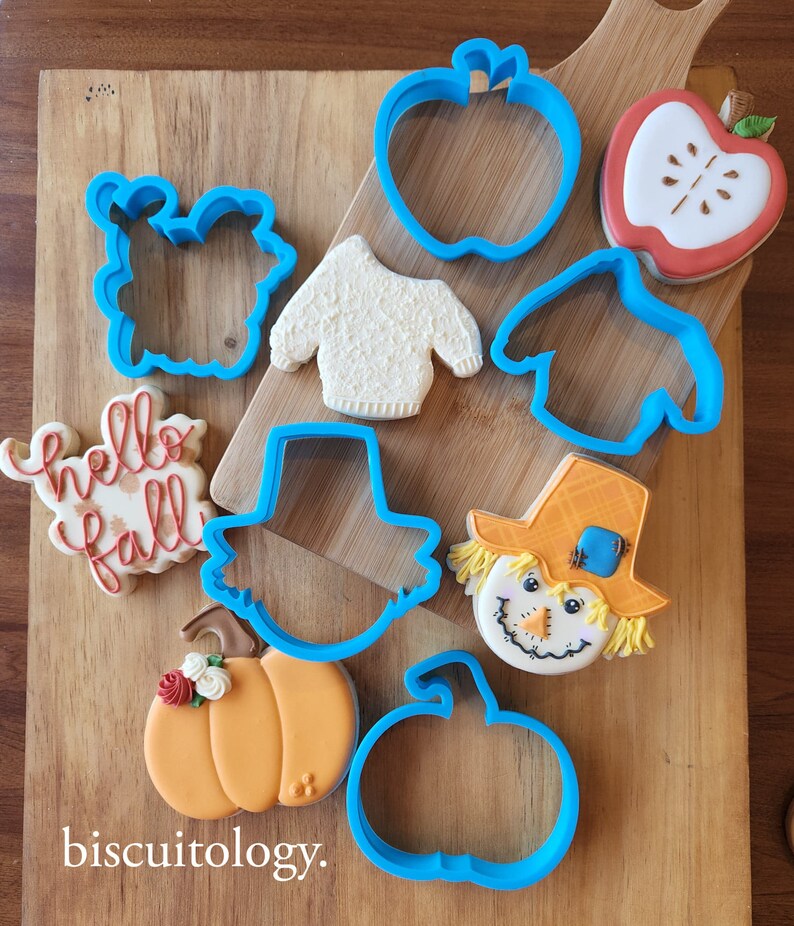 Fall Scarecrow Cookie Cutter - Etsy