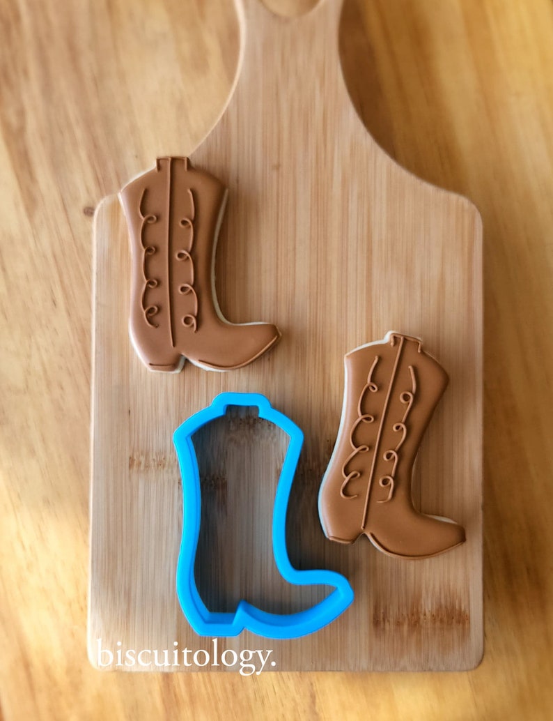 Western Cowboy Boot Cookie Cutter - Etsy