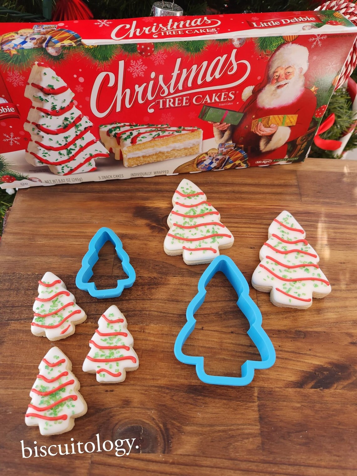 Christmas Tree Cake Cookie Cutters - Etsy
