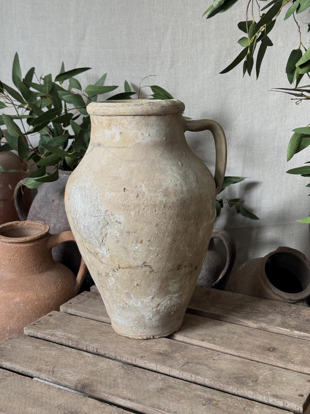 Antique Mediterranean Pot | Indoor Pot | Homeware | Vase | Vessel ...