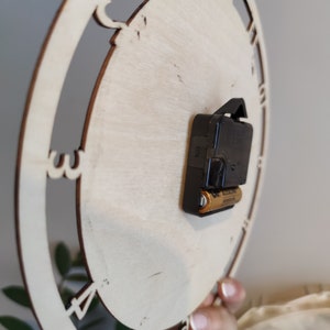 Mandala Clock, Painted With the Dot Method, Handicraft, Dot Mandala Art ...