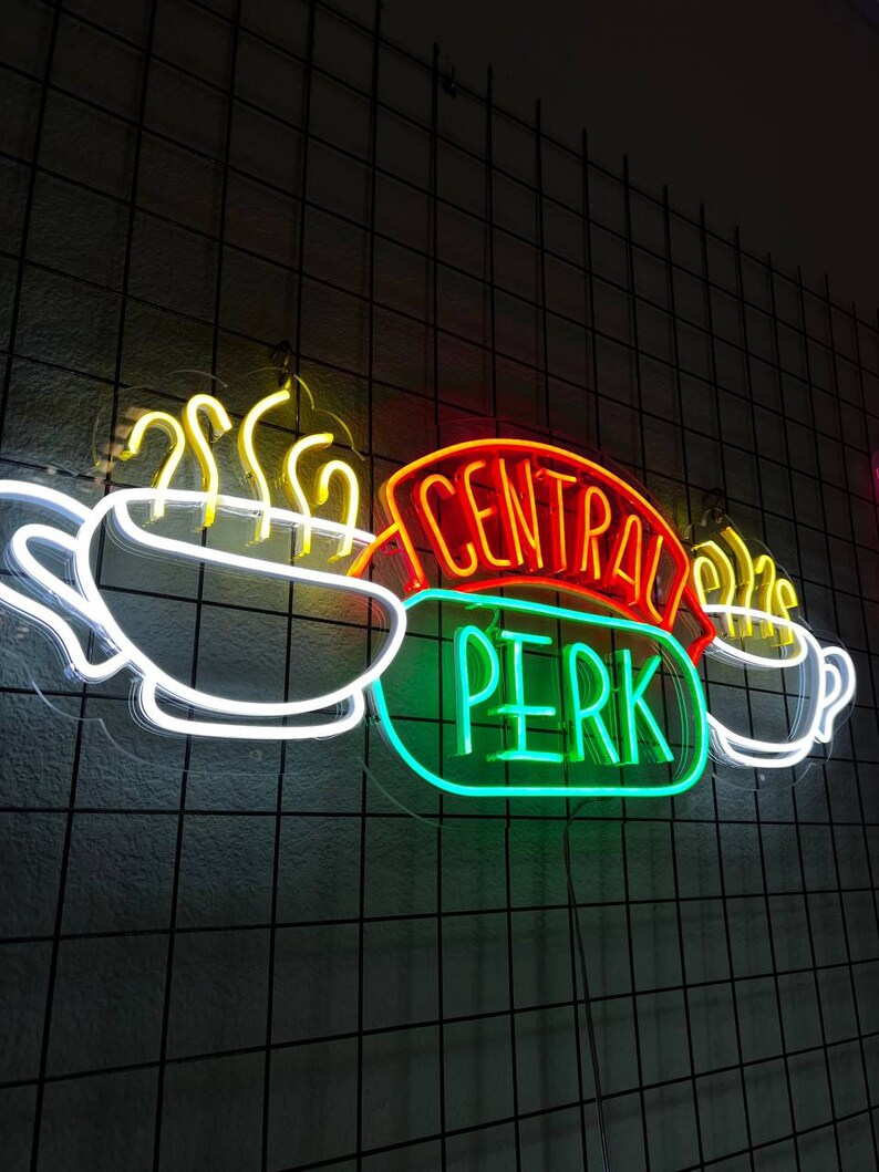 Central Perk Neon Sign Friends Custom Sign Central Perk - Etsy Canada